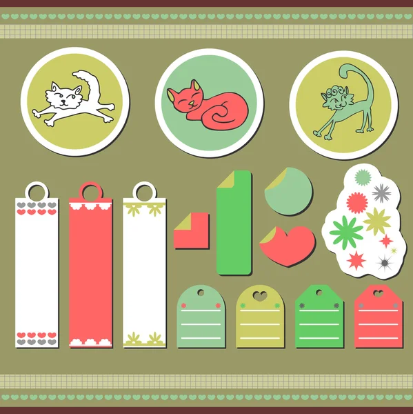 Scrapbook elements Stock Vector Image by ©littlepaw #12060456