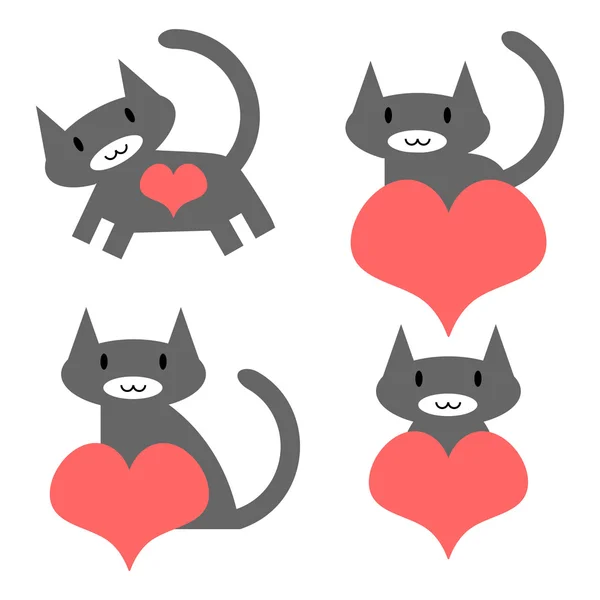 Cute funny animals cartoon set Stock Vector Image by ©littlepaw #12052646