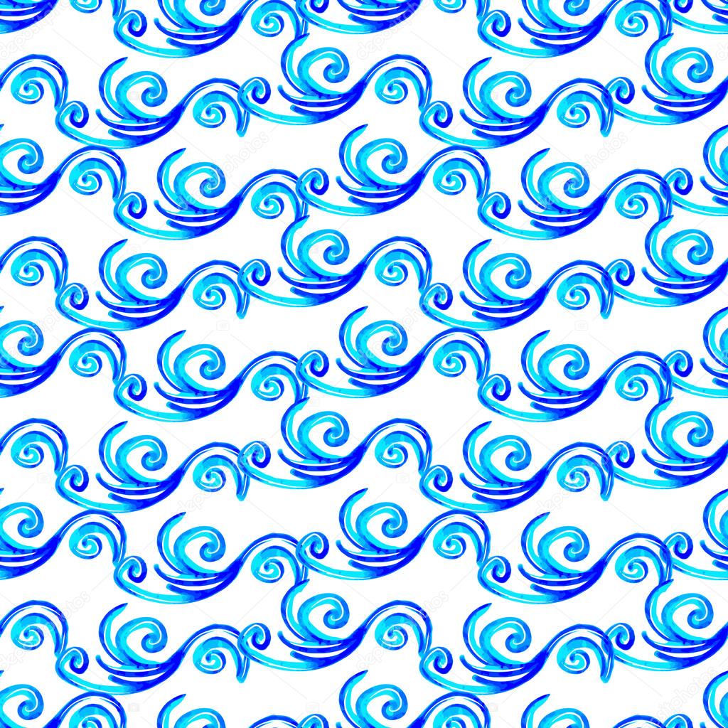Waves pattern Stock Vector Image by ©littlepaw #48275869