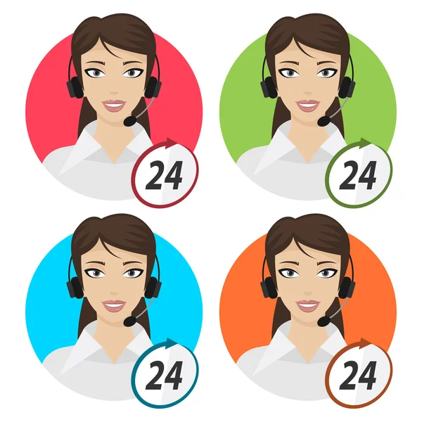 Telephone operator Vector Art Stock Images | Depositphotos