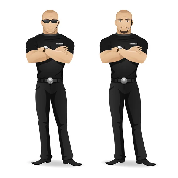 11,159 Security guard cartoon Vector Images | Depositphotos
