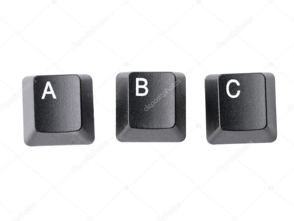 ABC keys Stock Photo by ©pryzmat 32532297