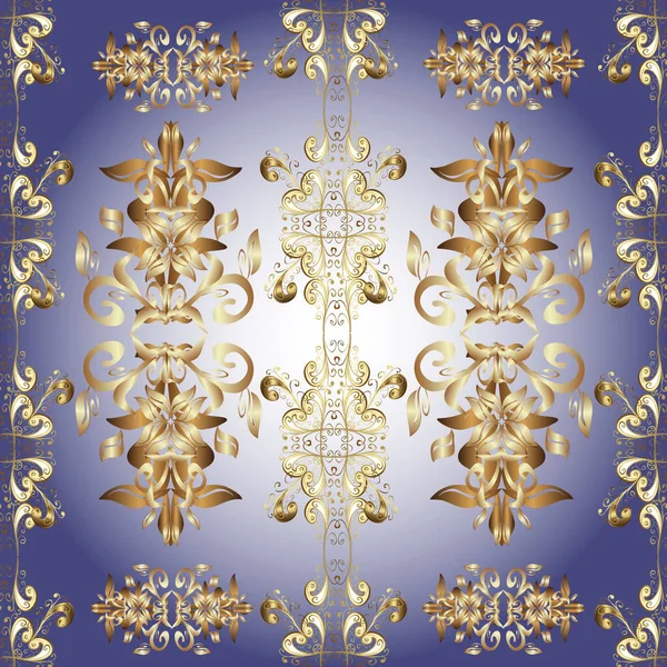 Classic vintage background. Seamless pattern on beige, neutral and ...