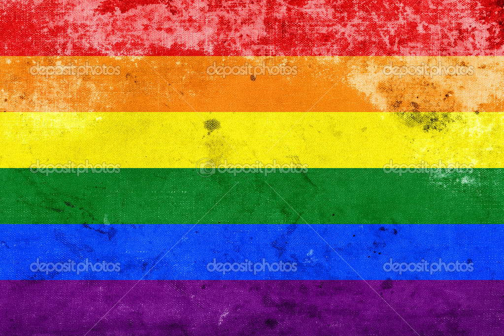 Rainbow Flag Wallpaper Grunge