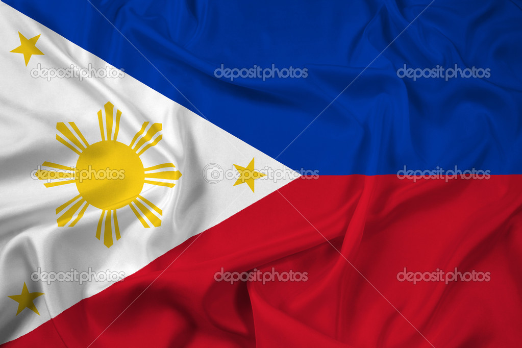 Waving Philippines Flag Stock Photo by ©PromesaStudio 44216281