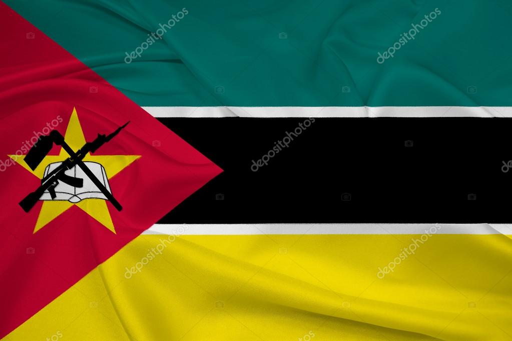 Waving Mozambique Flag — Stock Photo © PromesaStudio #46764511