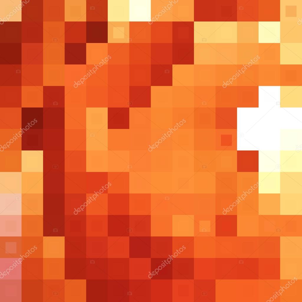 Orange pixels background Stock Vector Image by ©dimgroshev #36587831