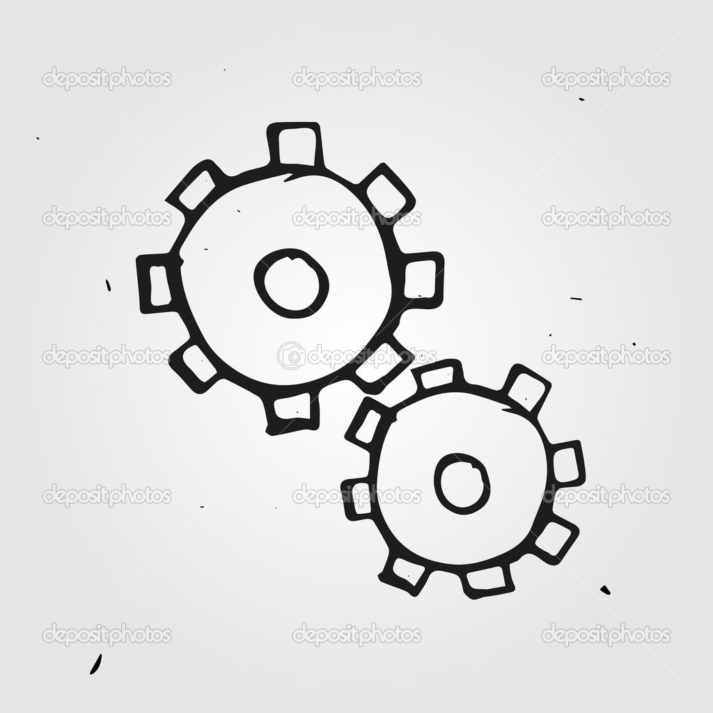 Mecanismo circular vectorial Vector de stock #36838821 de ©dimgroshev