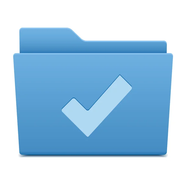 Check mark folder Vector Art Stock Images | Depositphotos