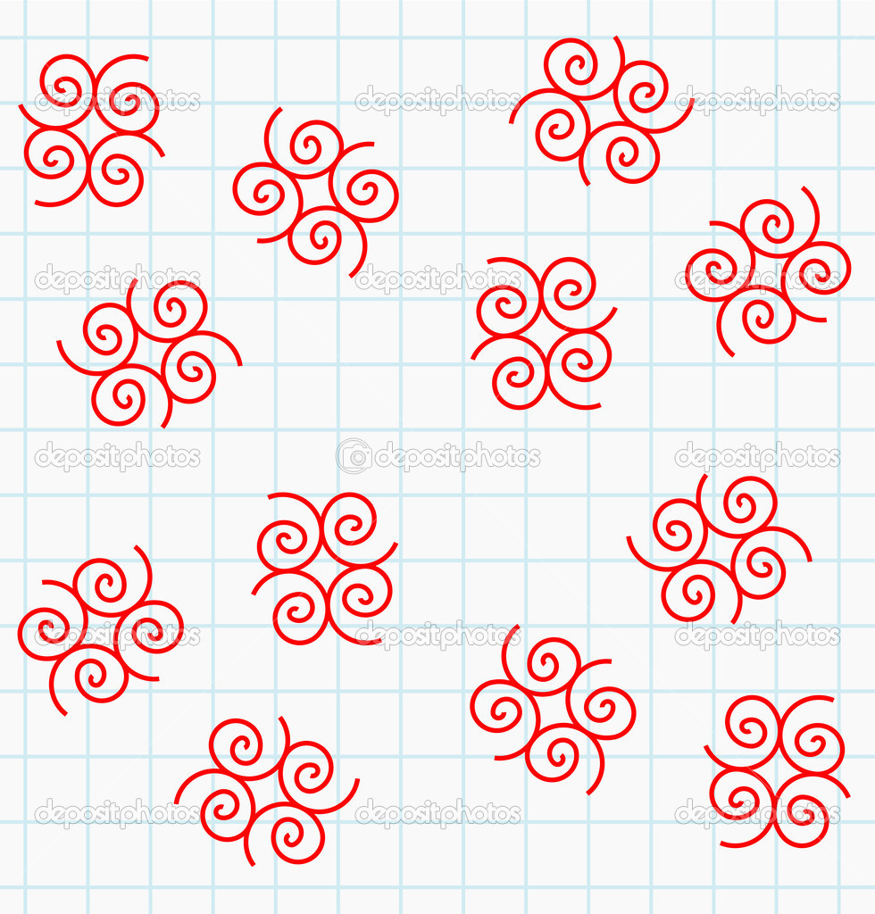 Hand drawn patterns Stock Vector by ©dimgroshev #37749301