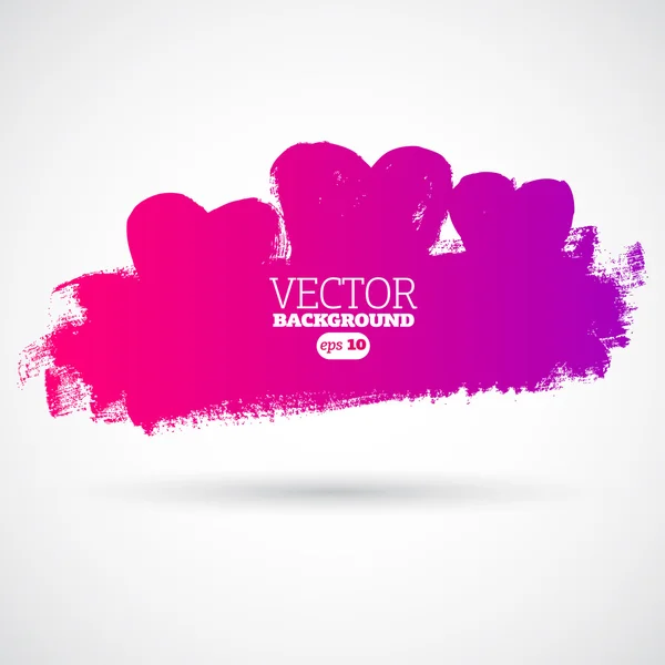 Graphic grunge hearts, ink splatter vector. Stock Vector Image by ...