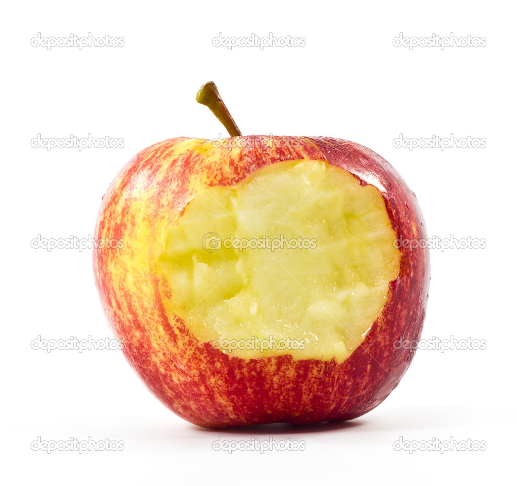 Apple bites. Stock Photo by ©pitnu 14311635