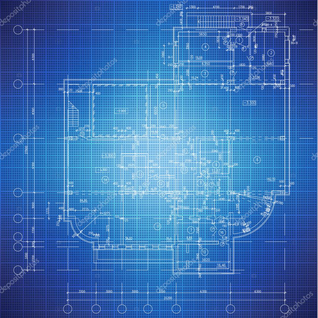 Urban Blueprint (vector). Stock Vector by ©nahariyani 12855270