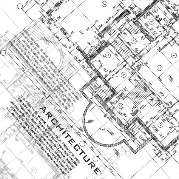 Architectural background. Part of architectural project, architectural ...