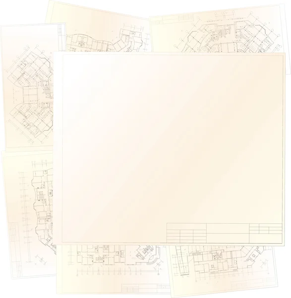 Frame with architectural design elements — Stock Vector © nahariyani ...