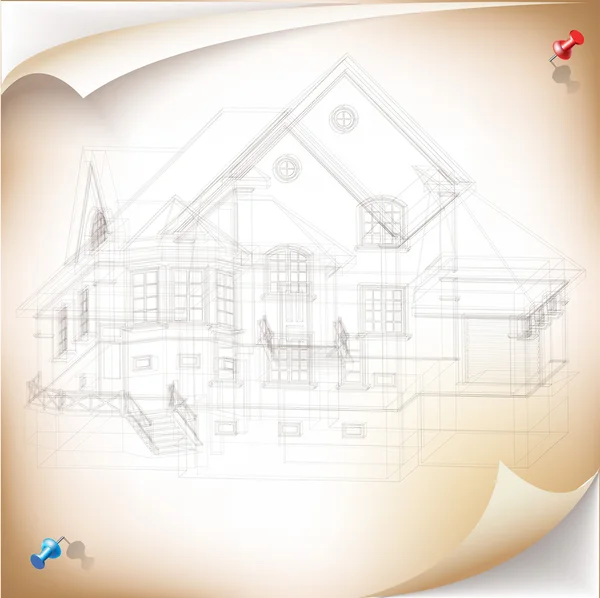 Papel de design arquitetônico Vector Art Stock Images | Depositphotos