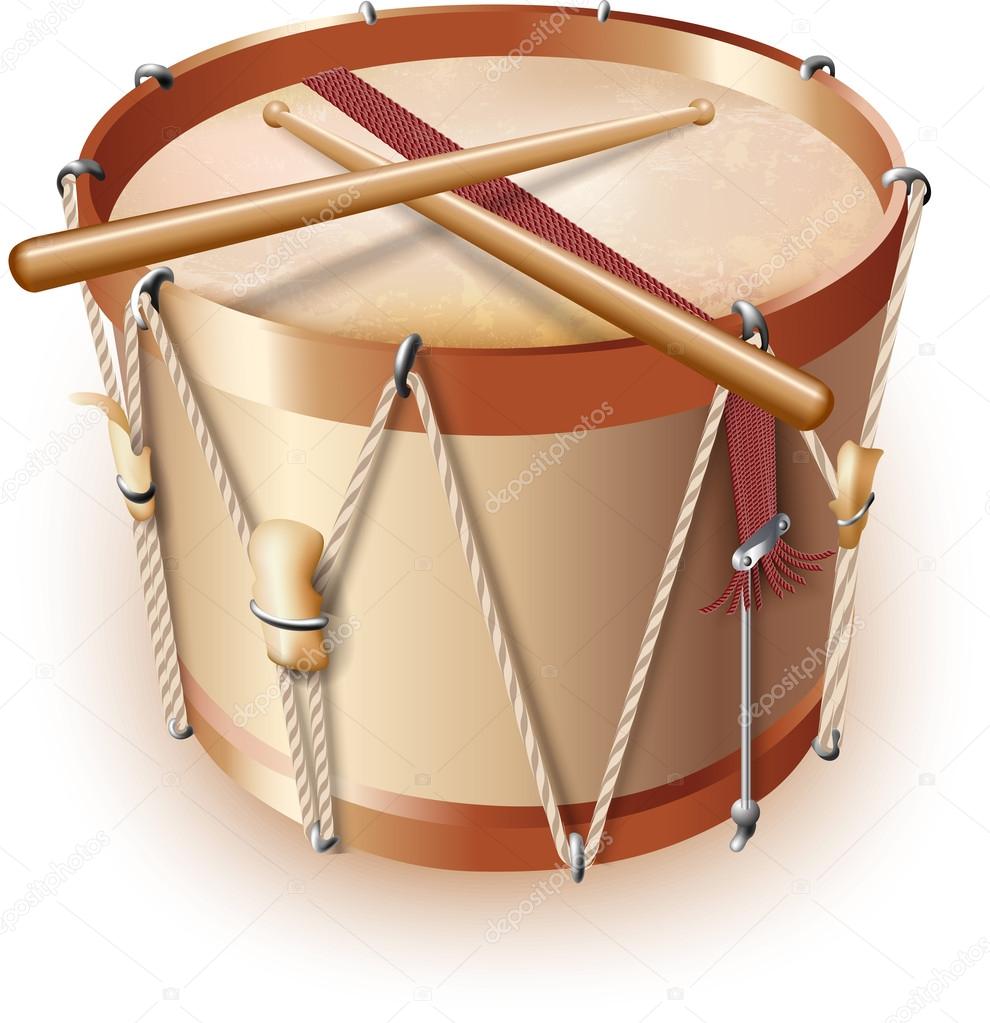 Traditional drum Stock Vector Image by ©nahariyani #36048373