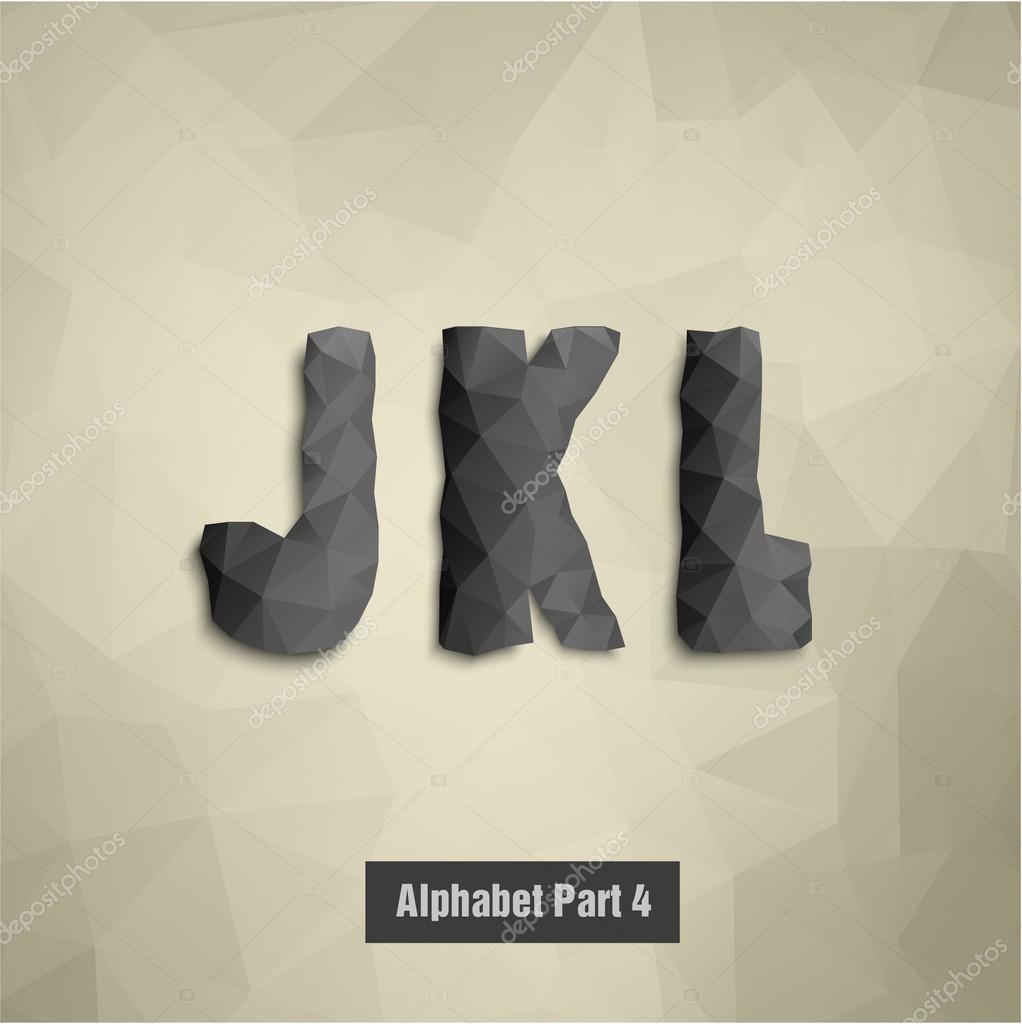 J K L alphabet letters Stock Vector Image by ©PanaceaDoll #51523571