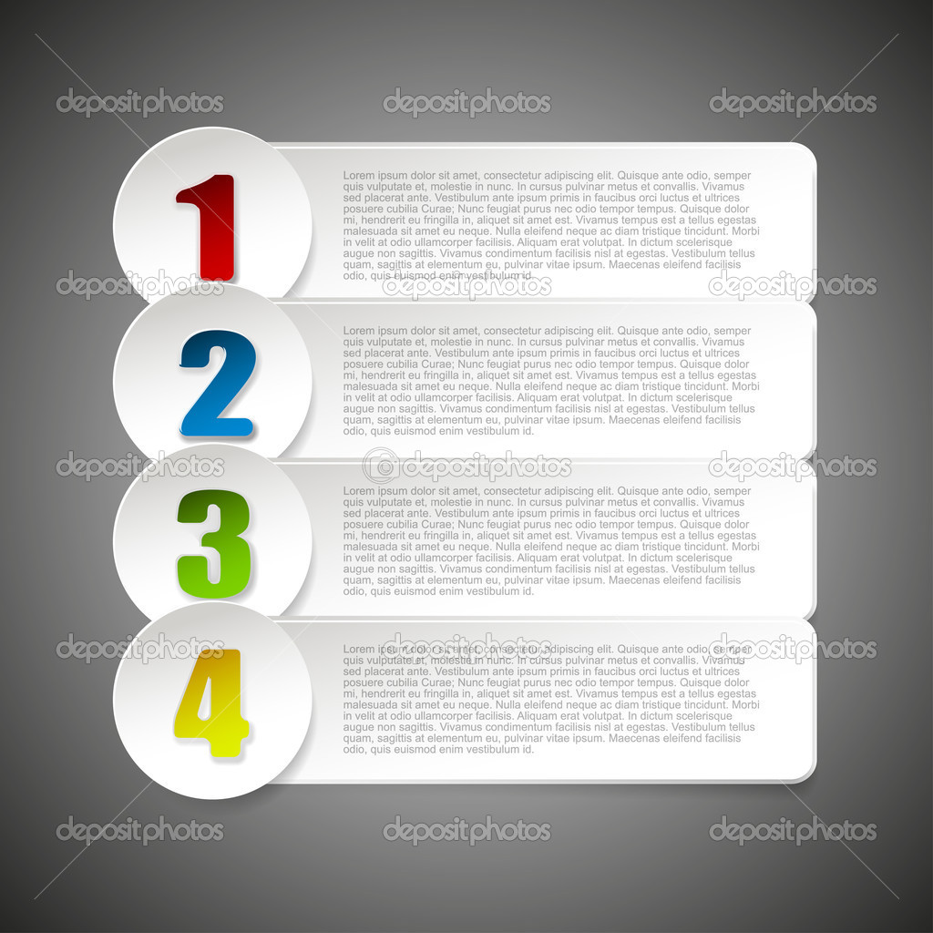 Paper options Stock Vector Image by ©kaktus2536 #26501287