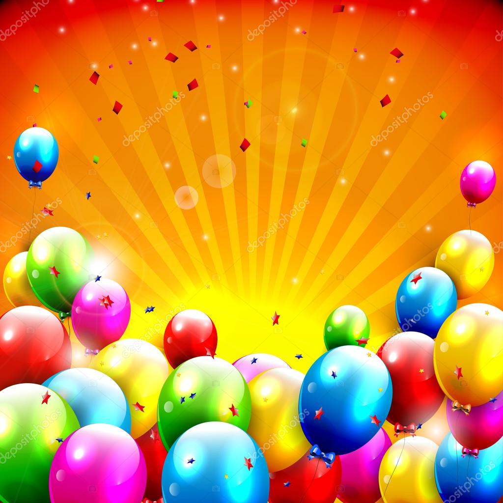 Colorful birthday background Stock Vector Image by ©kaktus2536 #26501903