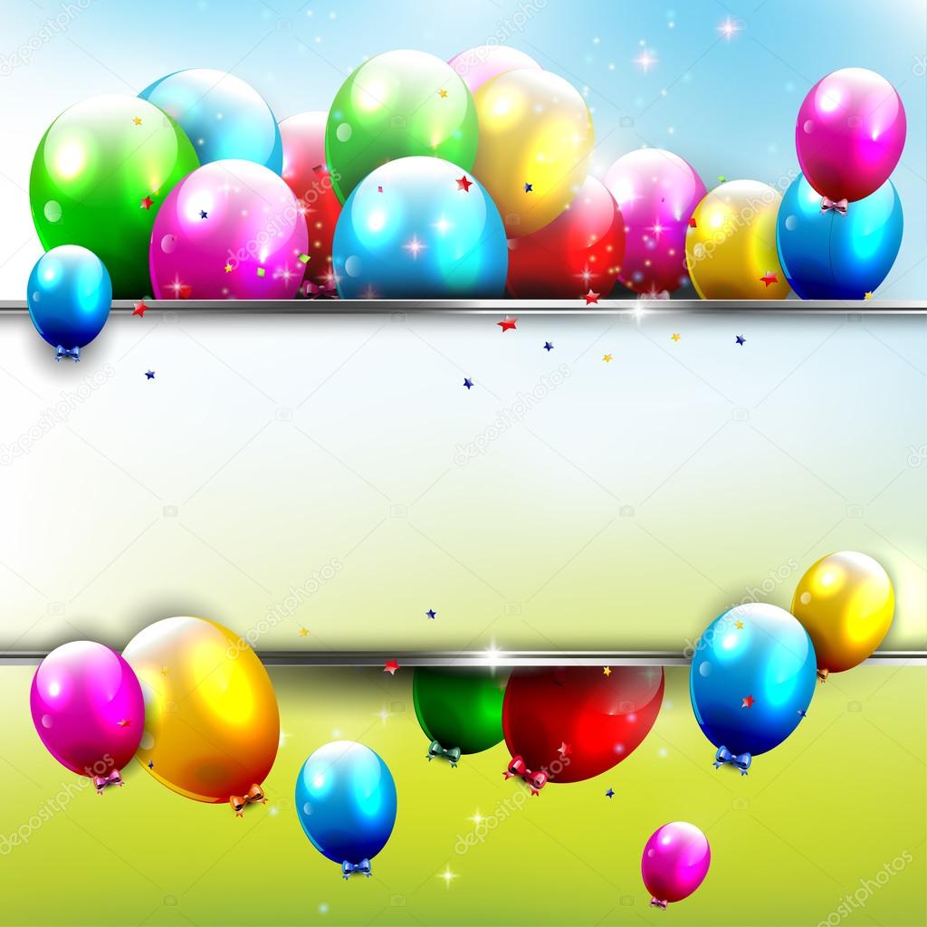 Birthday background Stock Vector Image by ©kaktus2536 #30607779