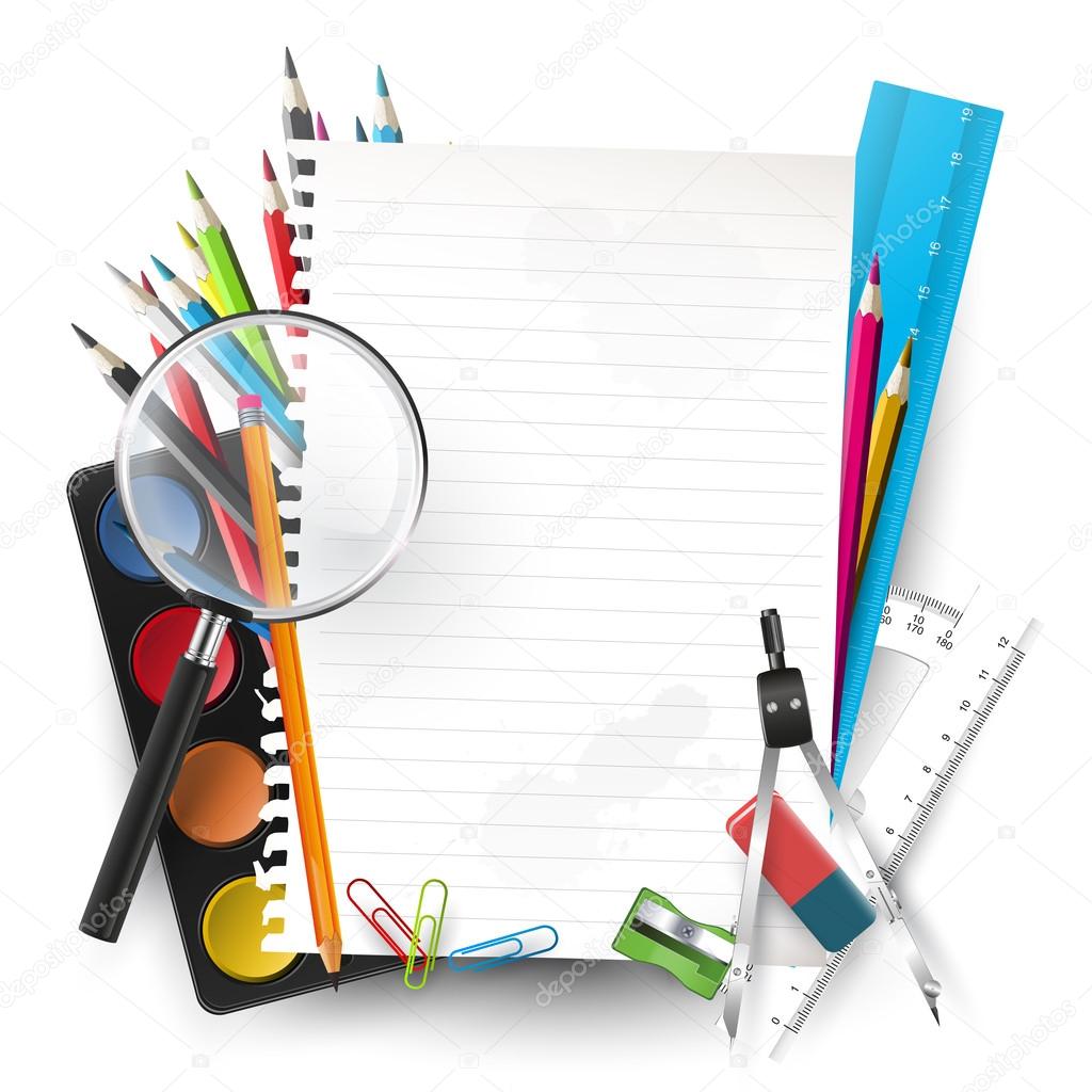 Fondo escolar vector, gráfico vectorial © kaktus2536 imagen #47834451