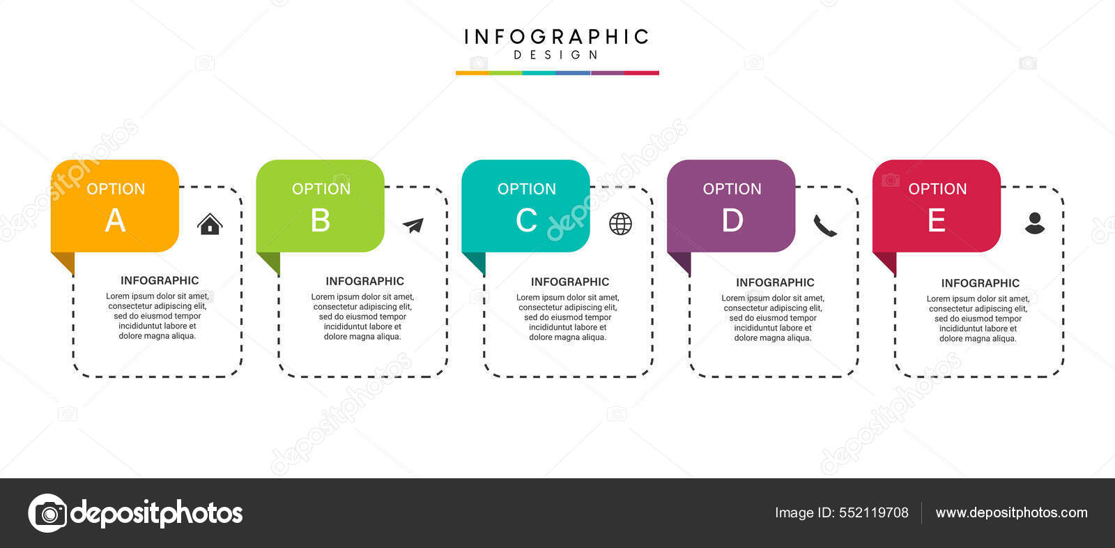 Steps Business Data Visualization Timeline Process Infographic Template ...