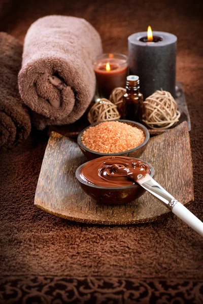 Chocolate Spa — Stock Photo © Subbotina #12802912