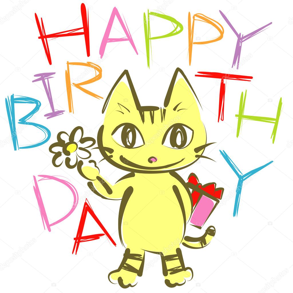 Gatos, Regalo, Caja De Regalo, Vector, ¿Qué? Stock Vector by ©niow 24547977