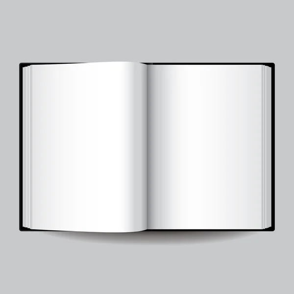 Open book black cover Vector Art Stock Images | Depositphotos