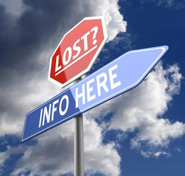 New Life and Old Life Words on Red and Blue Road sign — Stock Photo ...