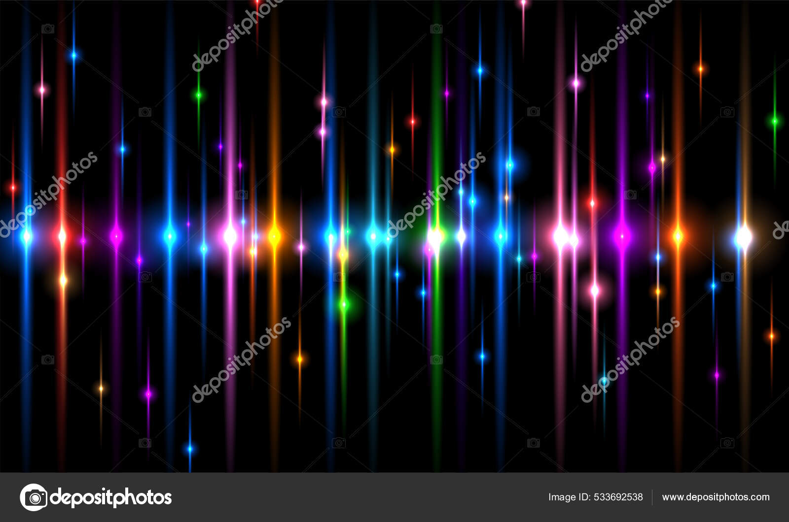 Abstract Background Magic Light Stock Vector by ©temynovian 533692538