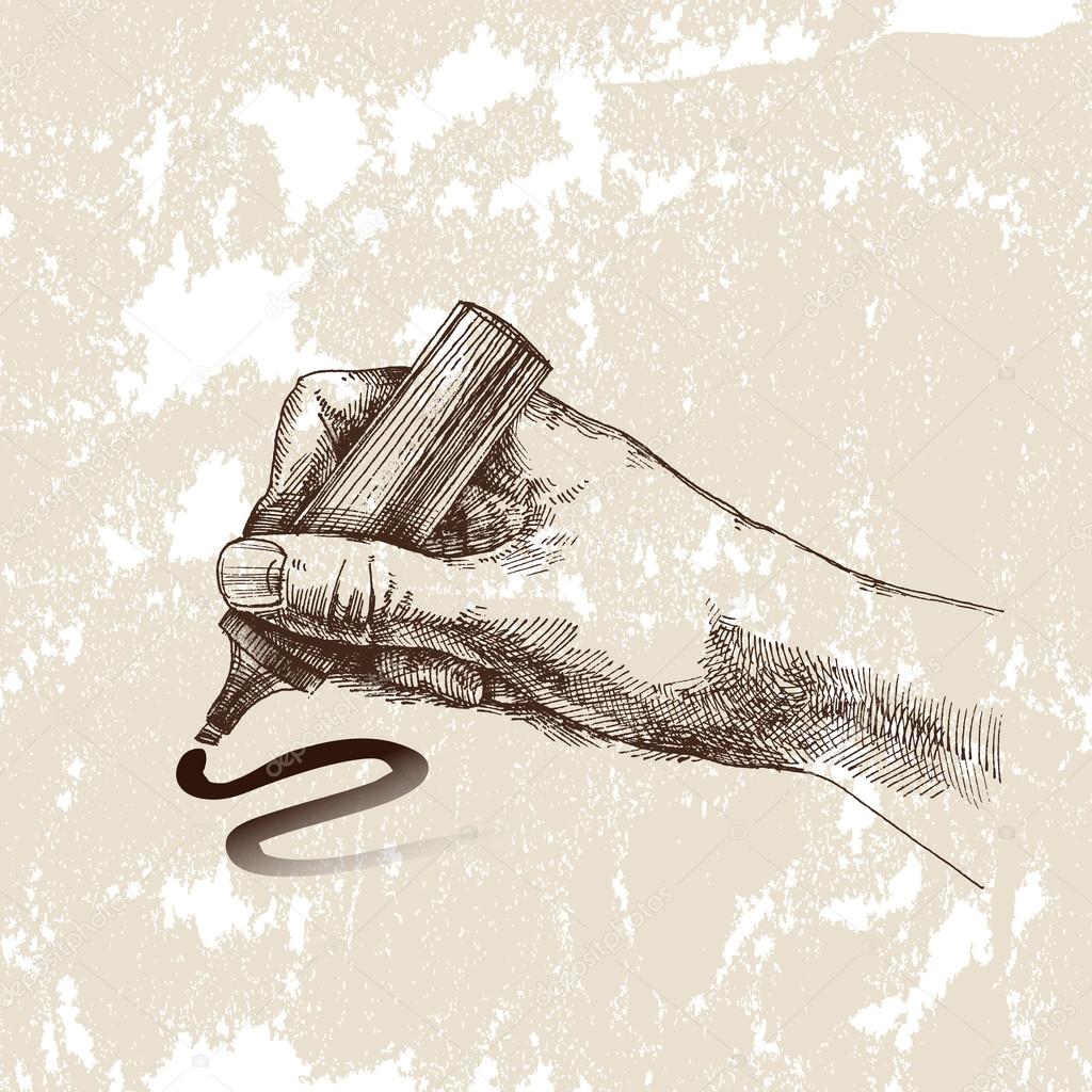 Sketch. Vector illustration Stock Vector Image by ©sergeypykhonin #22377617