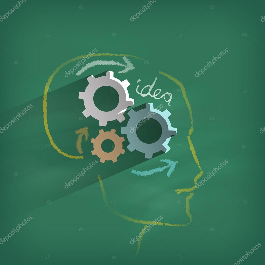 Mente. Formato vectorial Vector de stock #41599743 de ©sergeypykhonin