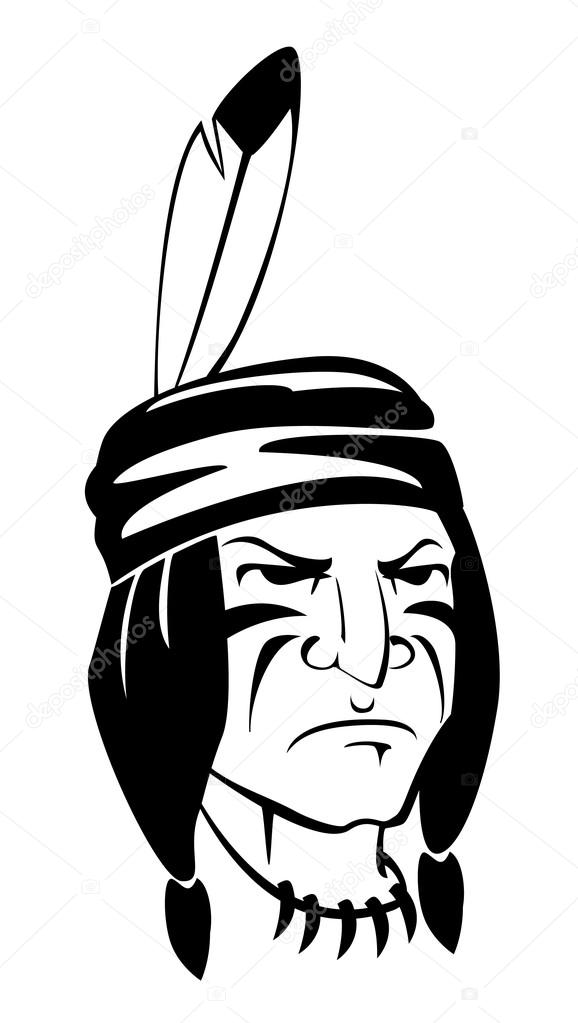 Apache indio Vector de stock por ©premiumdesign 12364394 Apache indio Vector de stock por ©premiumdesign 12364394