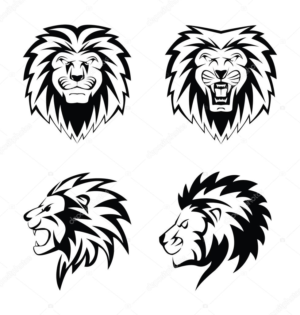 Cara de León Vector de stock por ©premiumdesign 22723089