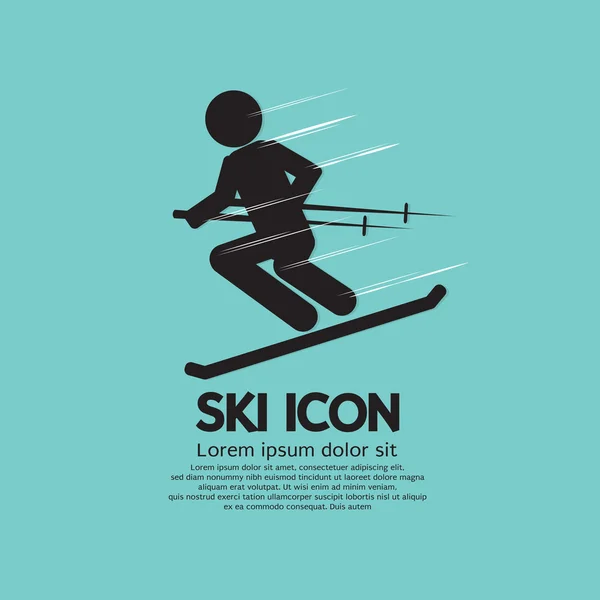 Skiing Vector Free Download