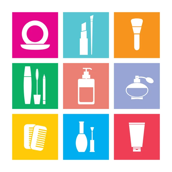 Cosmetics Icons Stock Vector Image by ©happymay #45752209