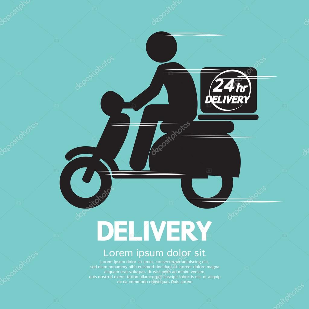 Delivery Vector Illustration — Stock Vector © happymay #45752257