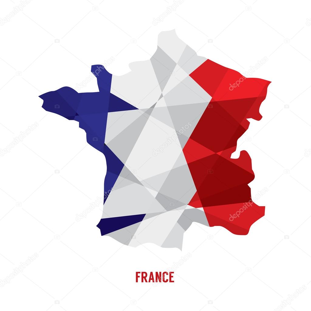 Mapa de Francia Vector Ilustraci n 2024