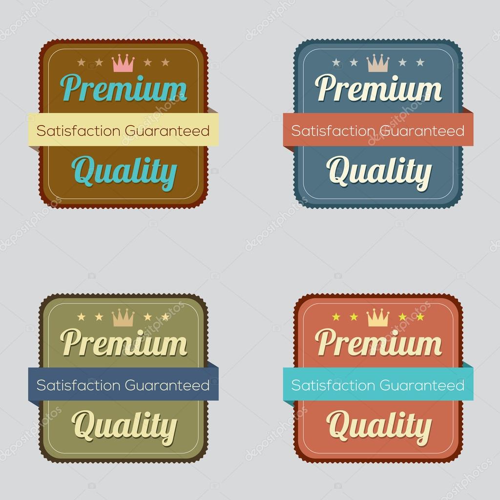 Set of Vintage Retro Labels Stock Vector Image by ©happymay #47815675