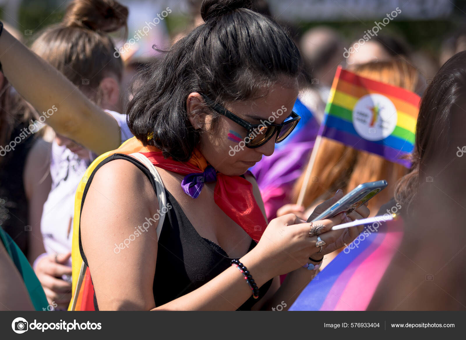 Sofia Bulgaria June 2022 Sofia Pride Event Support Lgbt Rights – Stock ...