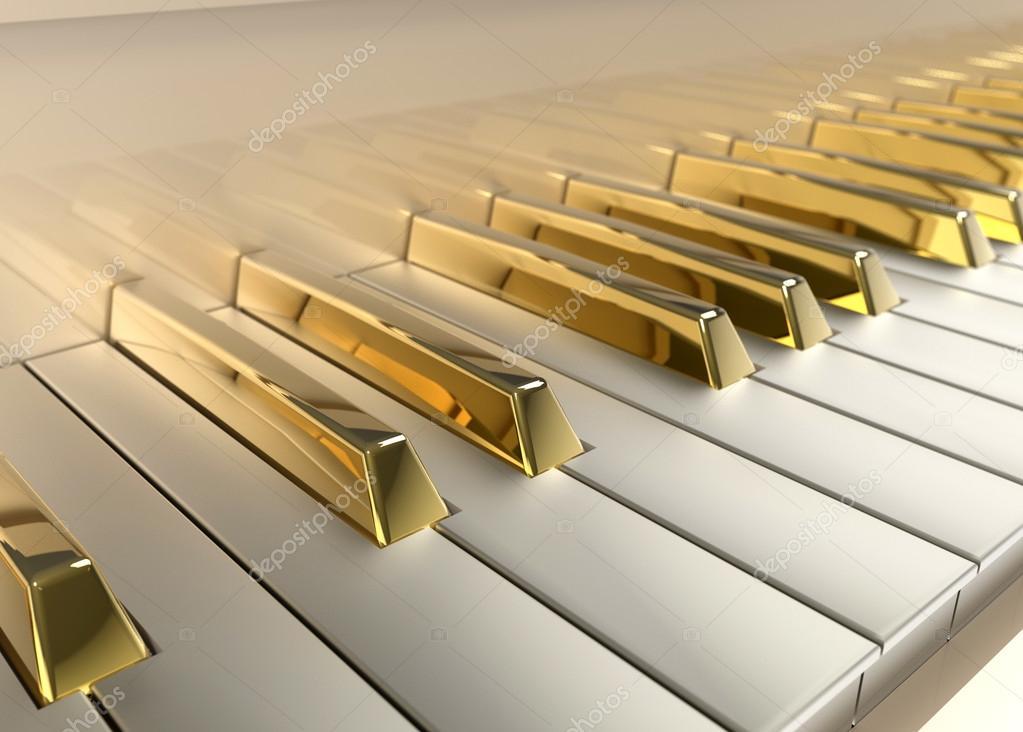 Golden Ratio Piano Keyboard