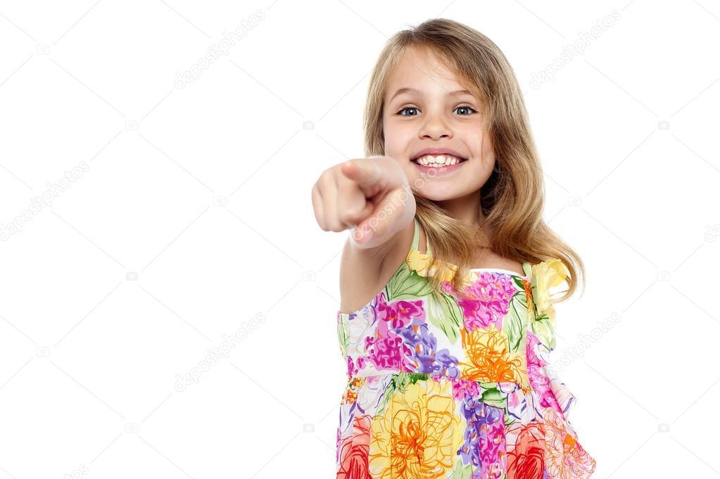 Kid Pointing At You