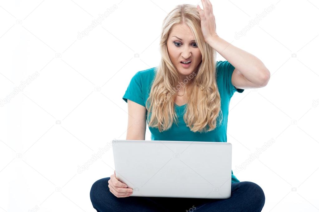 Employee made a blunder while working Stock Photo by ©stockyimages 34816203