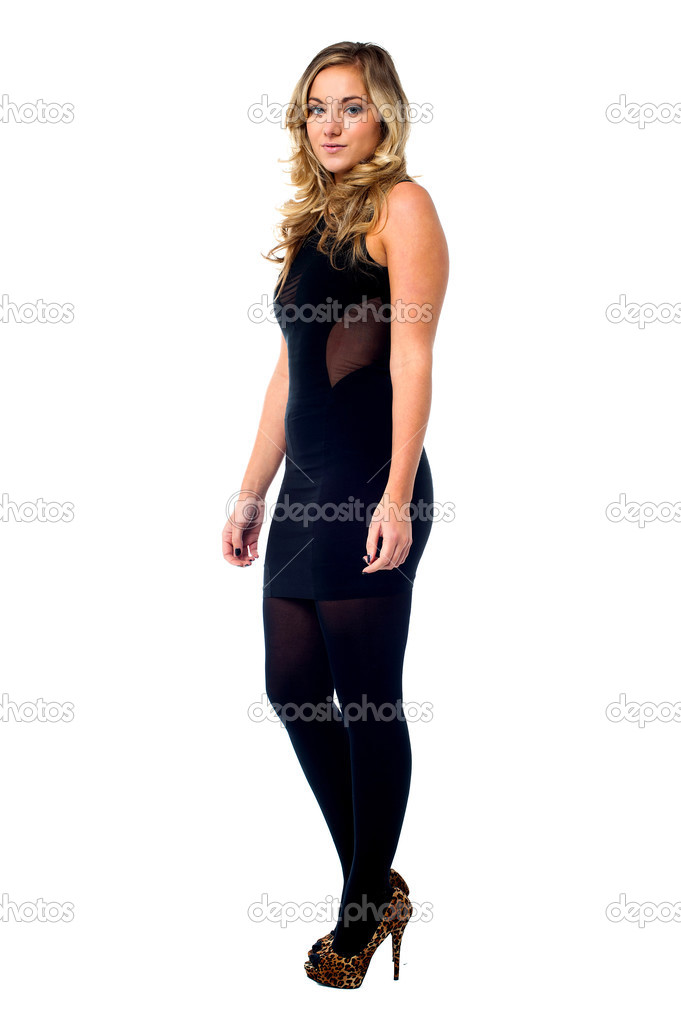 Full length image of beautiful female model — Stock Photo ...