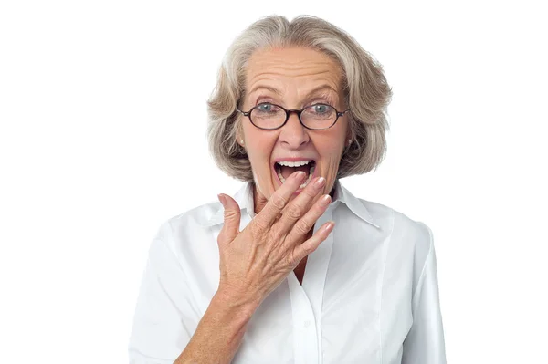 Shocked old woman Stock Photos, Royalty Free Shocked old woman Images | Depositphotos