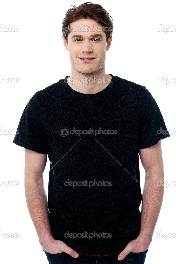 Happy smiling young man posing ⬇ Stock Photo, Image by © stockyimages ... Happy smiling young man posing ⬇ Stock Photo, Image by © stockyimages ...