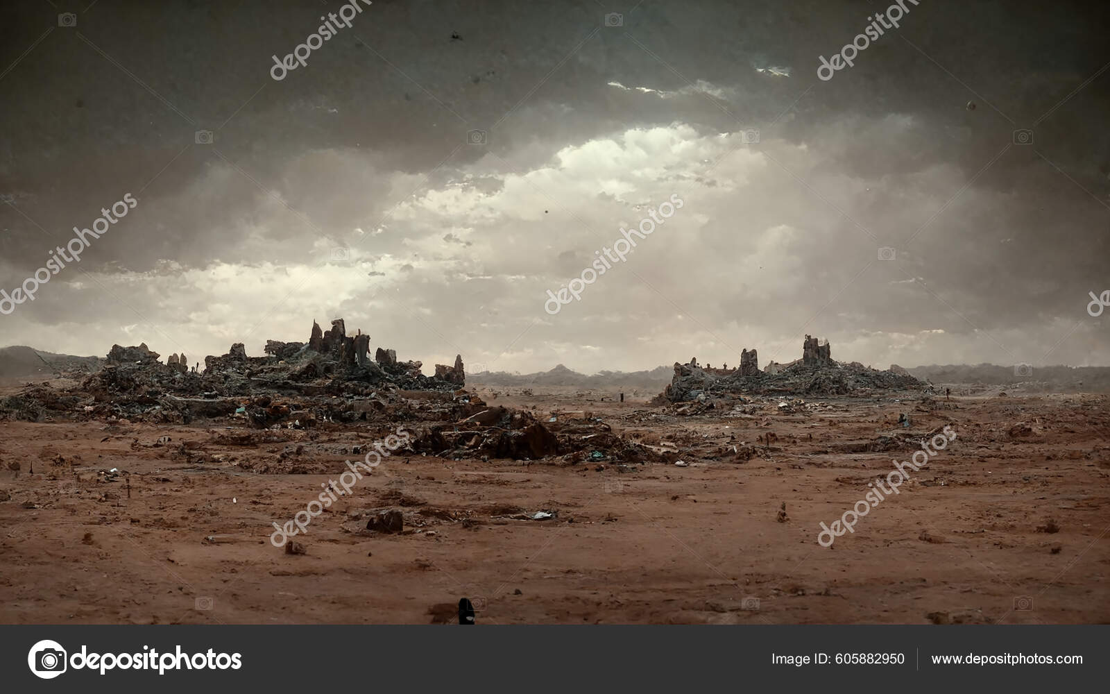 Apocalyptic Landscape Background