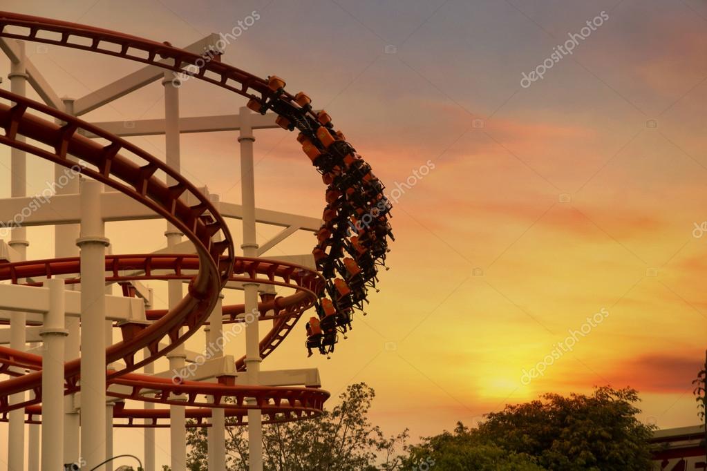Roller Coaster — Stock Photo © potowizard #47734671